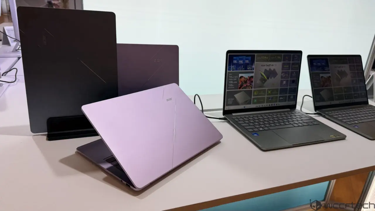 Acer Swift Laptops Feature Intel Core Series 3 Processors at Computex