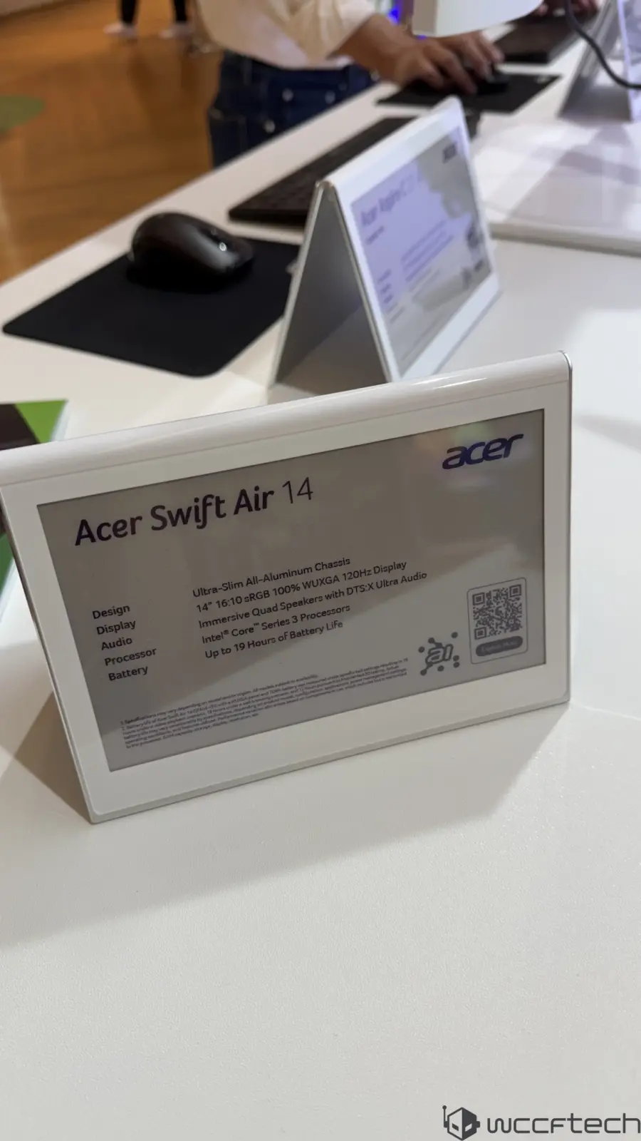 Acer Swift Laptops Feature Intel Core Series 3 Processors at Computex