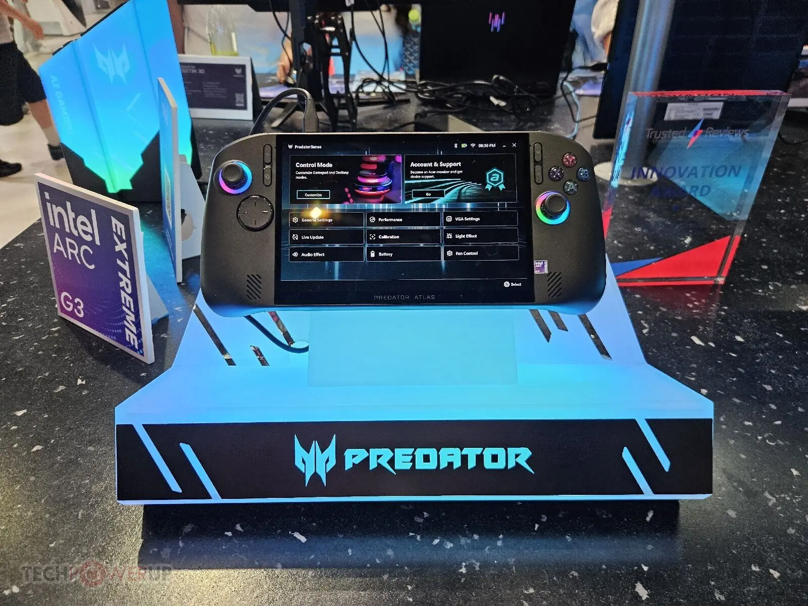 Acer Predator Atlas Handheld Launches With Intel Arc G3 Extreme Processor